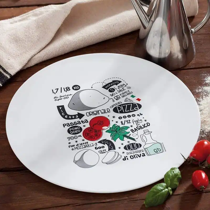 Vendita piatti da pizza Modena Sassuolo – Eleganti decorati in porcellana